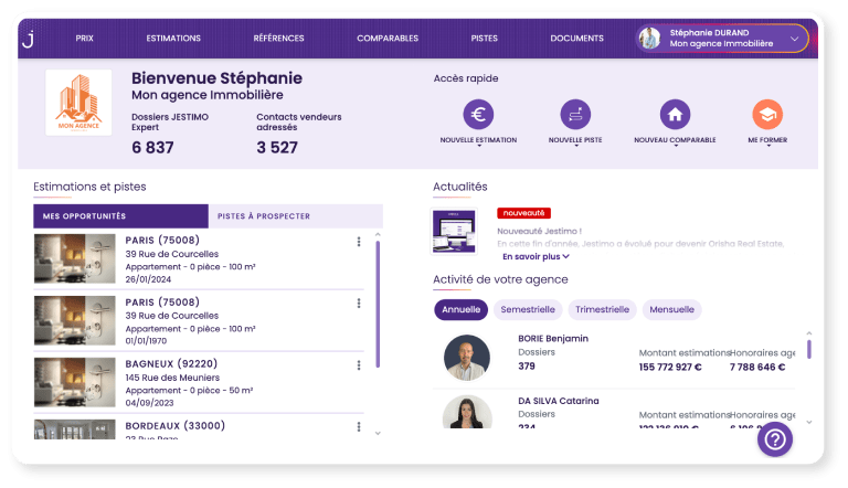Vos estimations en un clic avec Jestimo Expert - Orisha Real Estate