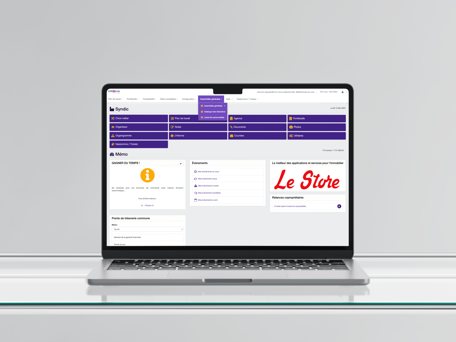 Logiciel de gestion de copropriétés - Orisha Real Estate