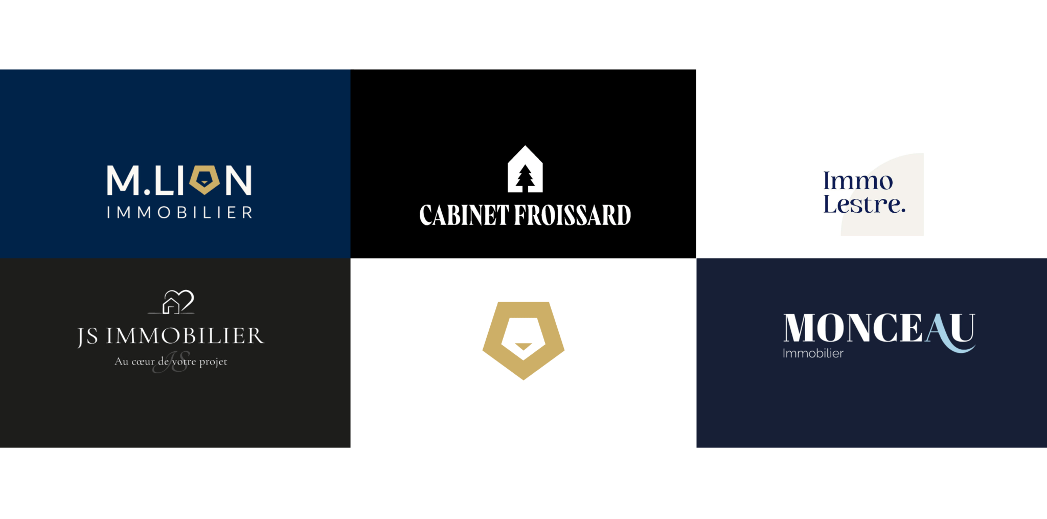 Création identité visuelle pour agences immobilières | Agence Web